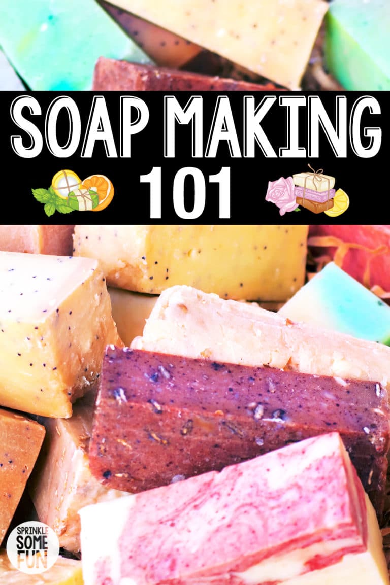Homemade Soap Making 101 ⋆ Sprinkle Some Fun