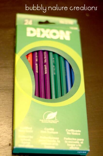 Pretty Striped Pencils Tutorial ⋆ Sprinkle Some Fun