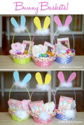 Bunny Baskets! {Easter Craft Ideas}
