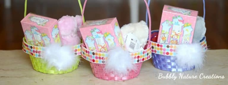 Bunny Baskets! {Easter Craft Ideas}