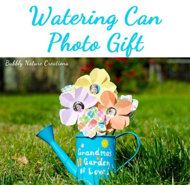 Watering Can Photo Gift for Mother's Day ⋆ Sprinkle Some Fun