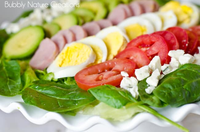 Turkey Ham Cobb Salad ⋆ Sprinkle Some Fun