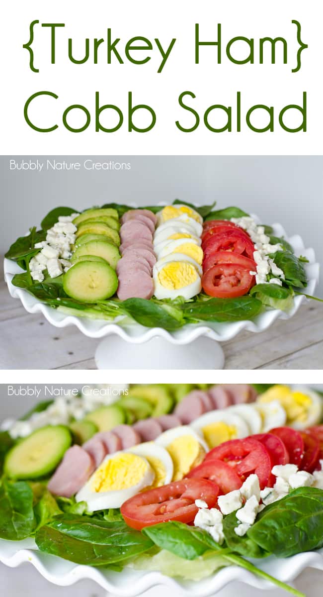 Turkey Ham Cobb Salad ⋆ Sprinkle Some Fun