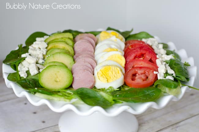 Turkey Ham Cobb Salad ⋆ Sprinkle Some Fun