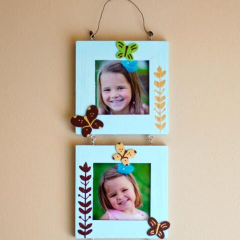 Butterfly Picture Frame ⋆ Sprinkle Some Fun