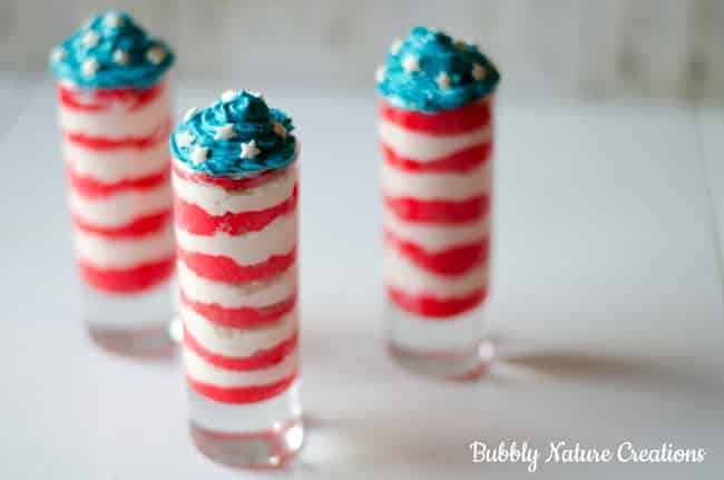 Patriotic Mini Parfaits ⋆ Sprinkle Some Fun