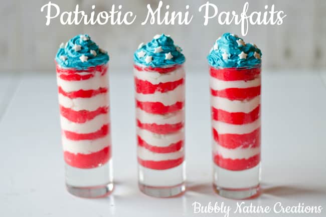 Patriotic Mini Parfaits ⋆ Sprinkle Some Fun