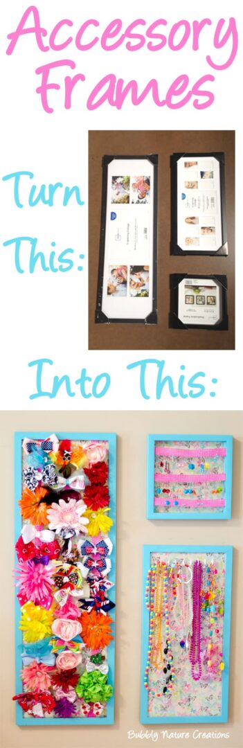 DIY Accessory Frames ⋆ Sprinkle Some Fun