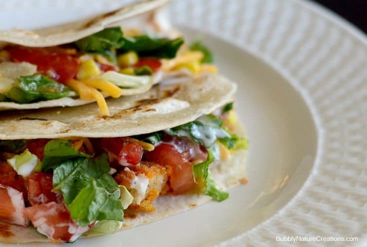 Crispy Chicken Soft Taco Bar ⋆ Sprinkle Some Fun