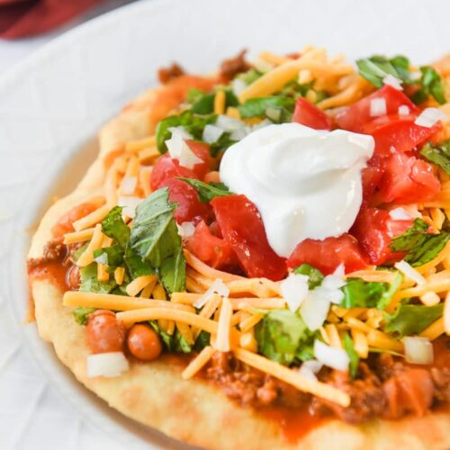 Indian Tacos with Indian Fry Bread ⋆ Sprinkle Some Fun