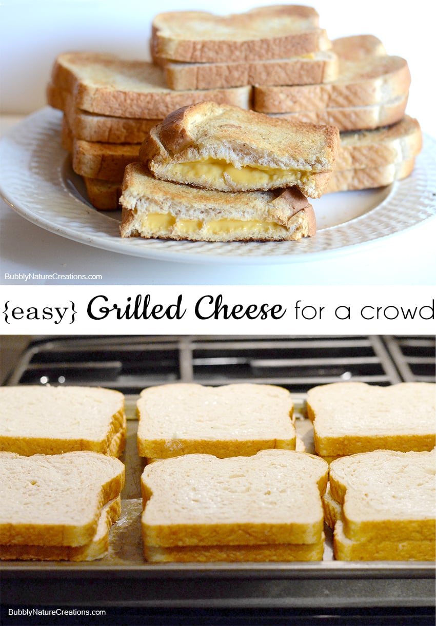 Easy Grilled Cheese Sandwiches for a Crowd! ⋆ Sprinkle Some Fun