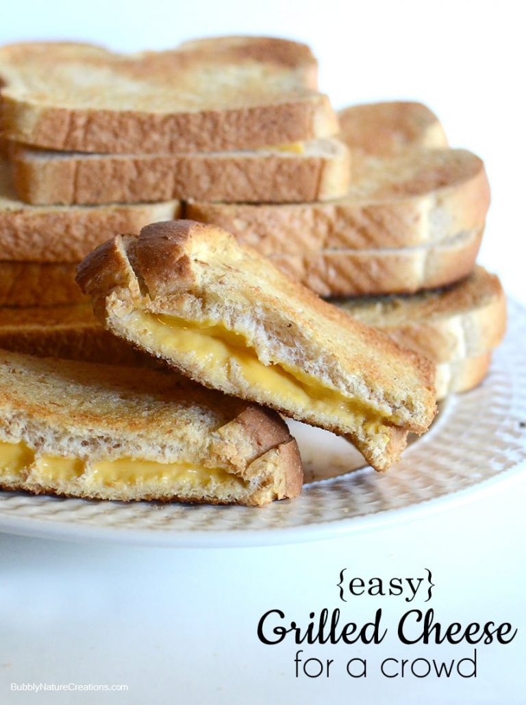 Easy Grilled Cheese Sandwiches for a Crowd! ⋆ Sprinkle Some Fun