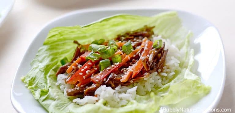Slow Cooker Sweet Korean BBQ Wraps ⋆ Sprinkle Some Fun