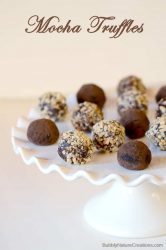 Mocha Truffles ⋆ Sprinkle Some Fun
