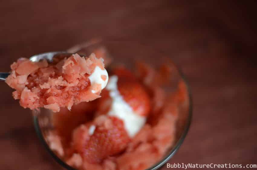 Easy Granitas made with Frozen Fruit Bars ⋆ Sprinkle Some Fun