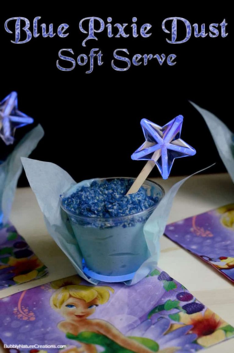 Blue Pixie Dust Soft Serve ⋆ Sprinkle Some Fun