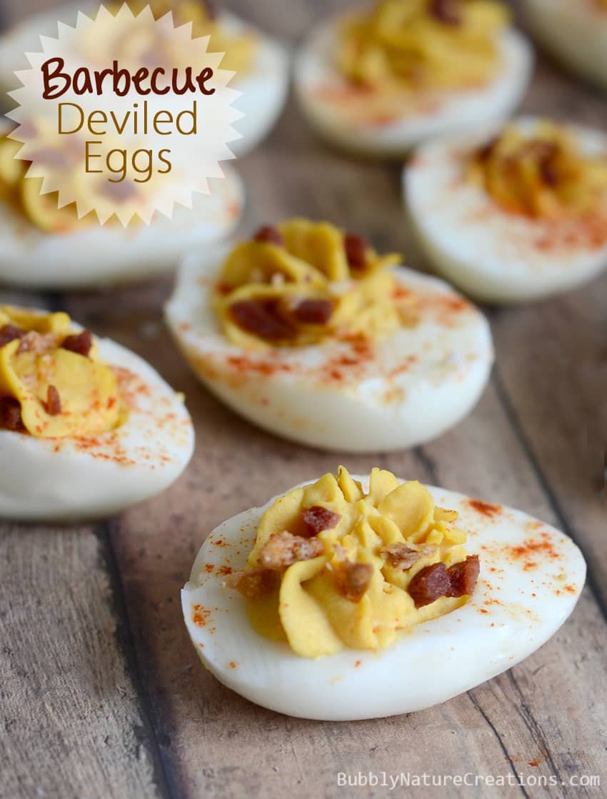 Barbecue Deviled Eggs ⋆ Sprinkle Some Fun
