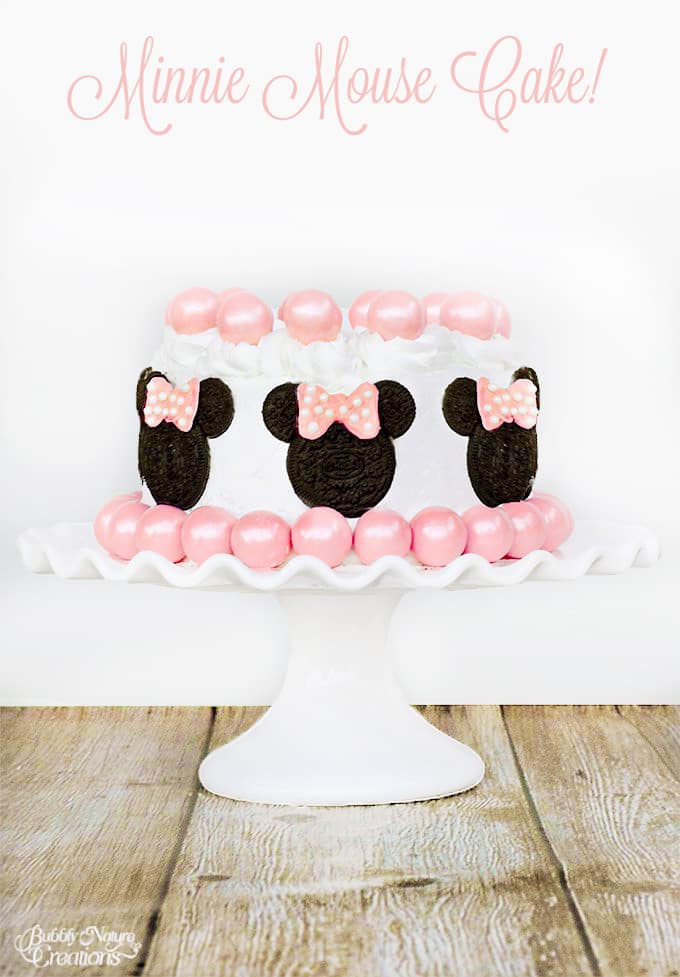 Minnie Mouse Cake! ⋆ Sprinkle Some Fun