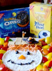 Scarecrow Dip Platter and Oreo Crows! {Easy Halloween Snacks} ⋆ ...