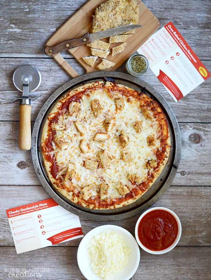 Chicken Parmesan Pizza! ⋆ Sprinkle Some Fun