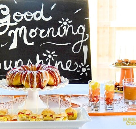 Breakfast Party! {Easy Breakfast Ideas} ⋆ Sprinkle Some Fun