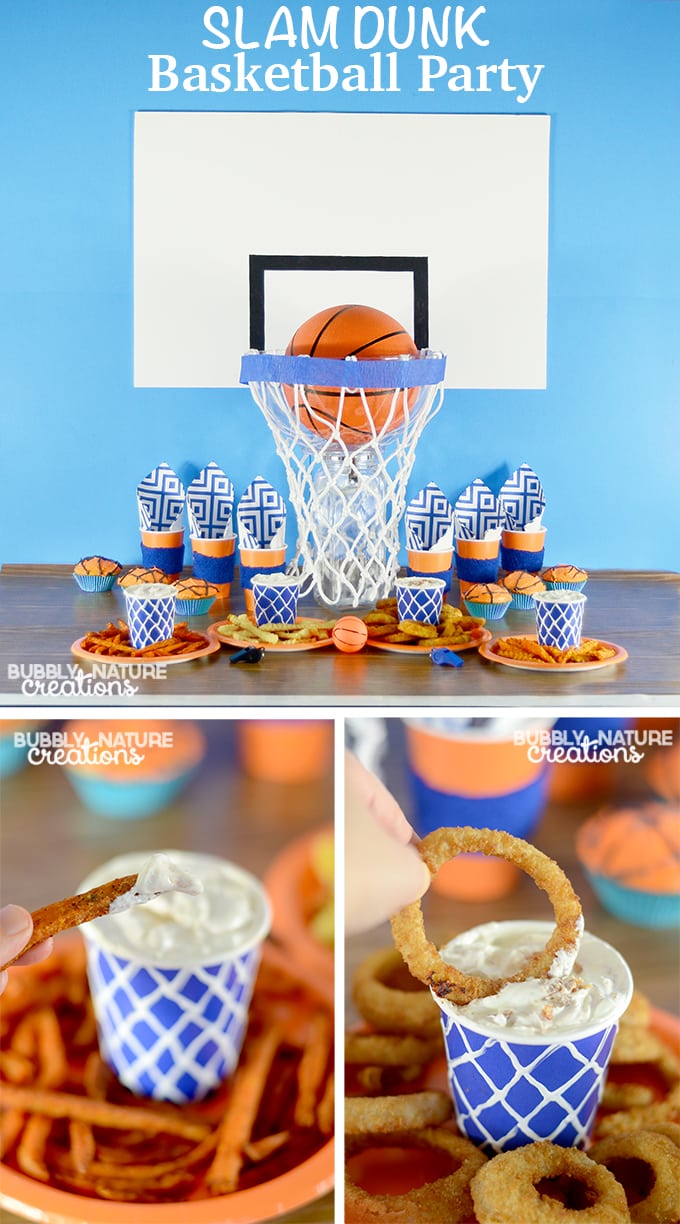 Slam Dunk Basketball Party! {Easy Party Ideas} ⋆ Sprinkle Some Fun