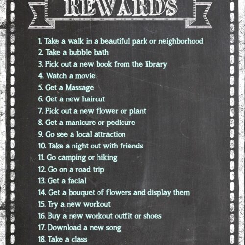 21 Non-Food Rewards to Celebrate Weight Loss & Fitness ⋆ Sprinkle Some Fun