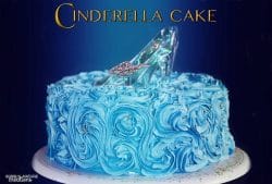 Cinderella Cake with Glass Slipper Tutorial ⋆ Sprinkle Some Fun