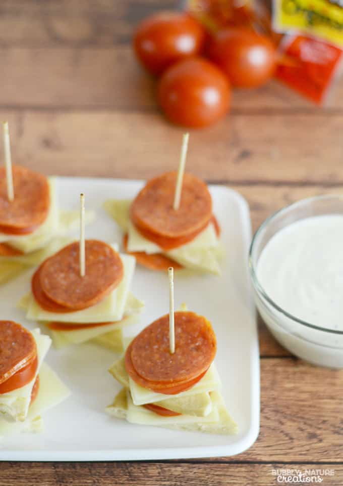 Pepperoni Pizza Stackers ⋆ Sprinkle Some Fun