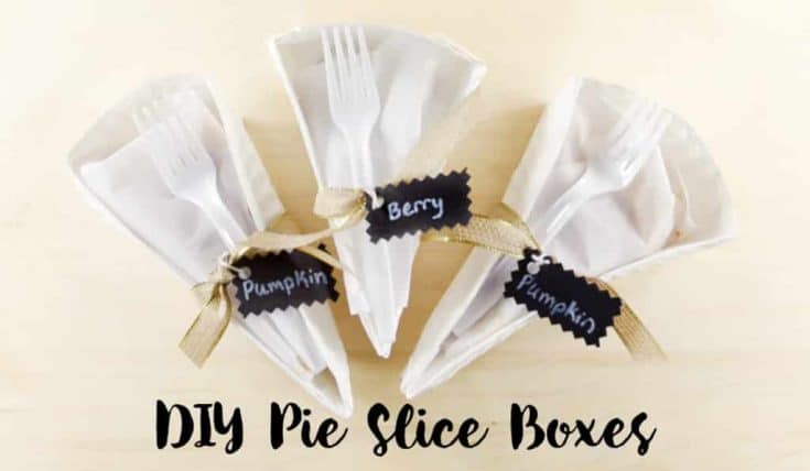 DIY Pie Slice Boxes from Paper Plates ⋆ Sprinkle Some Fun