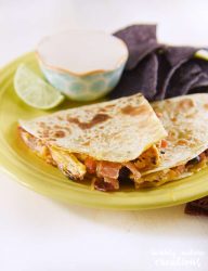 Flame Grilled Chicken Quesadillas ⋆ Sprinkle Some Fun