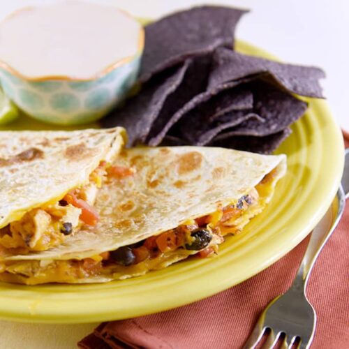 Flame Grilled Chicken Quesadillas ⋆ Sprinkle Some Fun