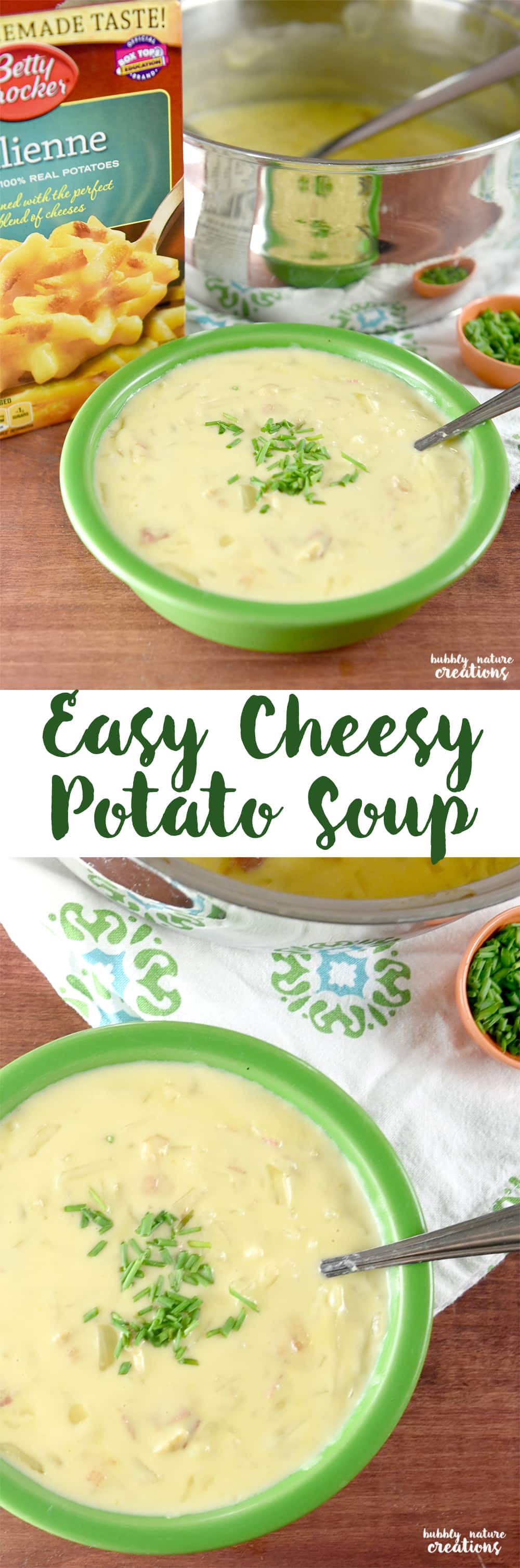 Easy Cheesy Potato Soup ⋆ Sprinkle Some Fun