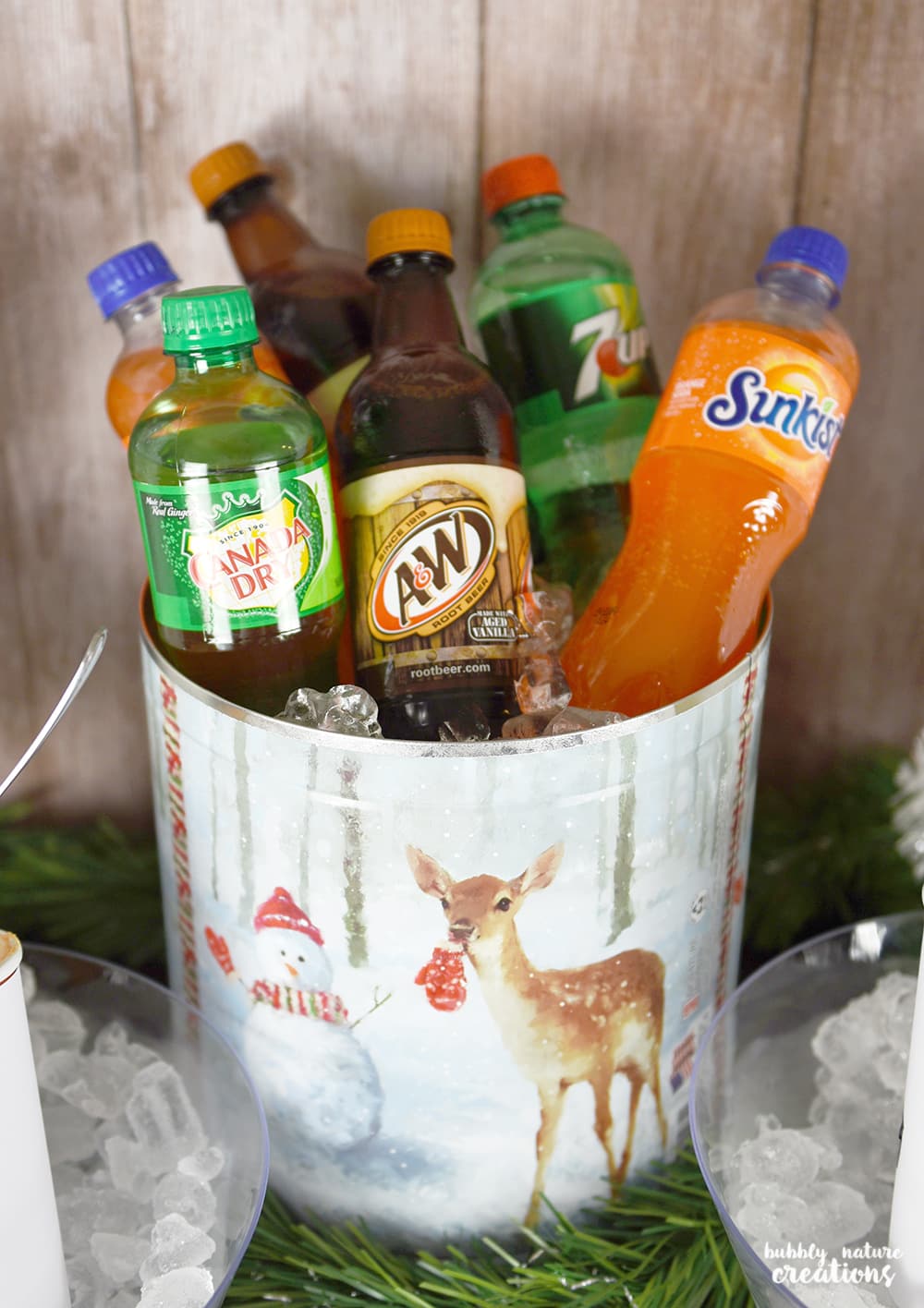 Holiday Soda Float Station ⋆ Sprinkle Some Fun