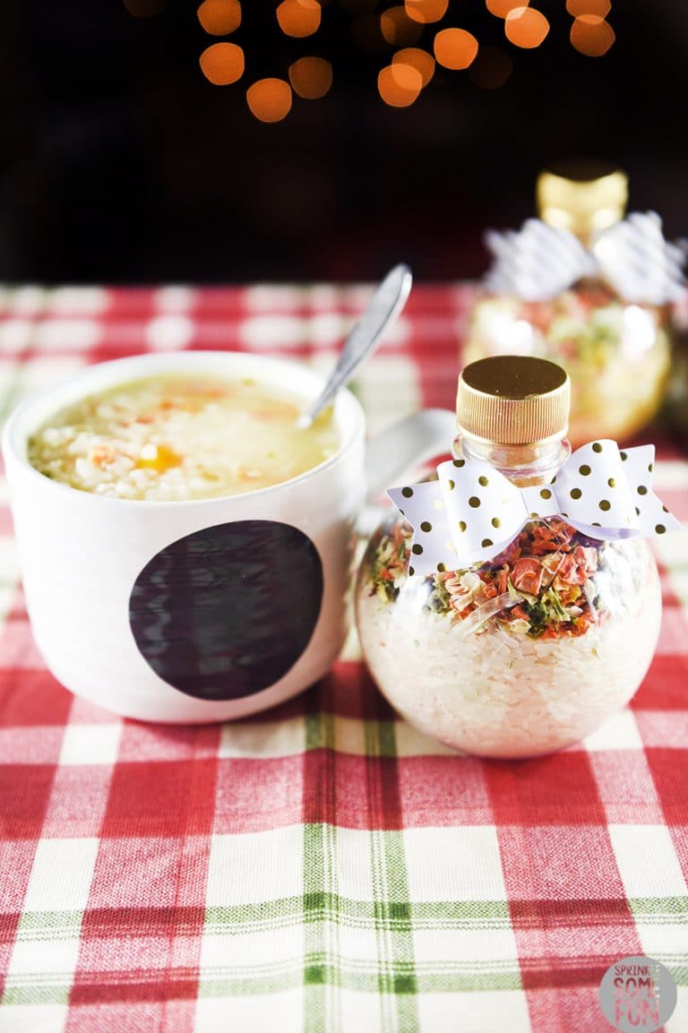 Soup Mix Ornaments ⋆ Sprinkle Some Fun