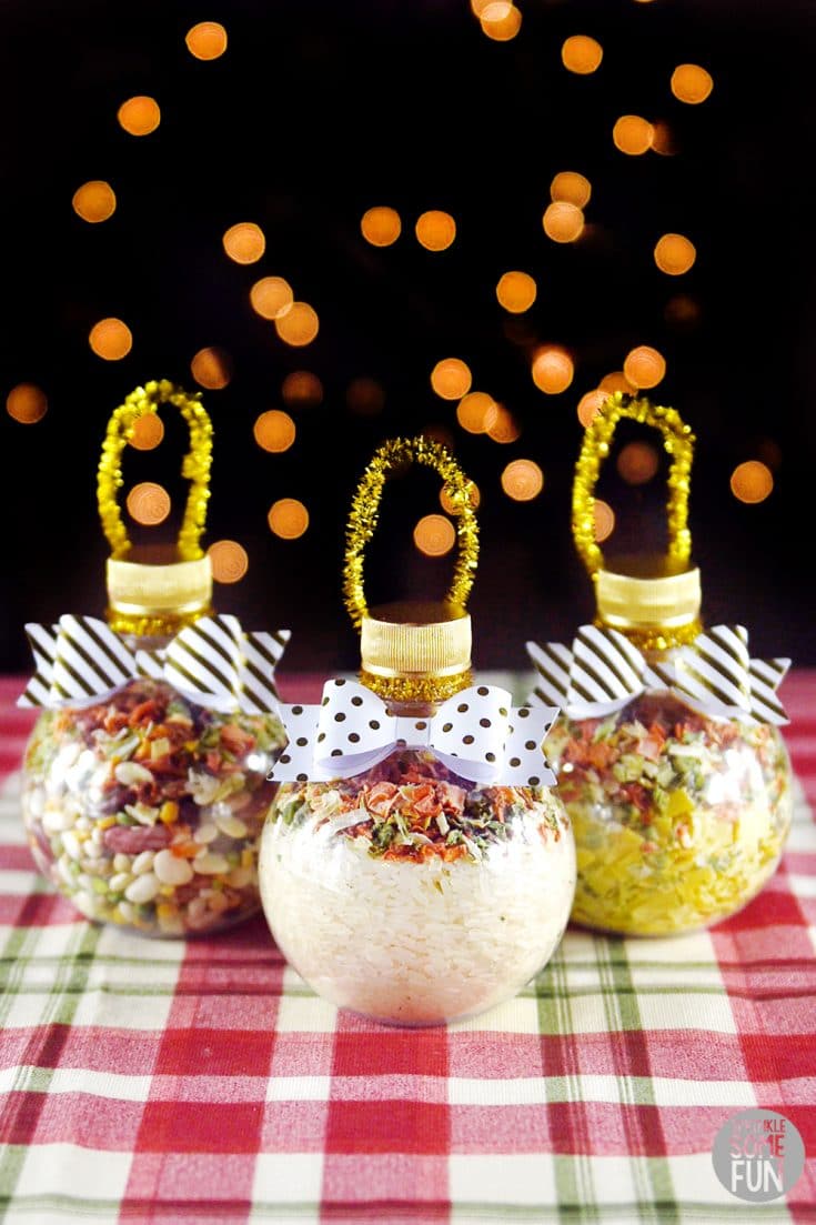 Soup Mix Ornaments ⋆ Sprinkle Some Fun