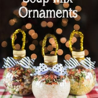 Soup Mix Ornaments ⋆ Sprinkle Some Fun