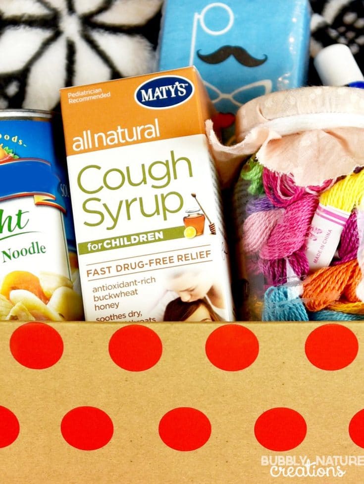 Cold Care Kit for Kids ⋆ Sprinkle Some Fun