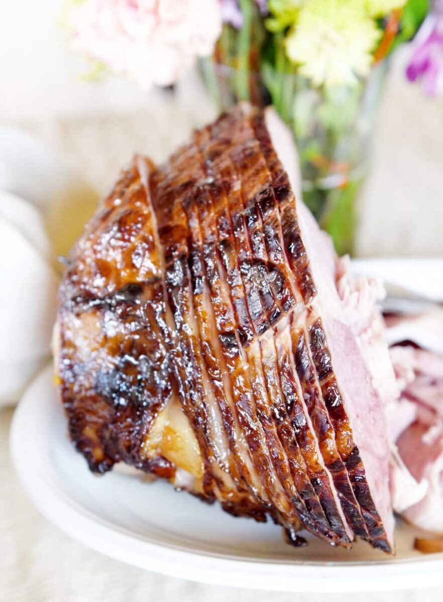 Campfire Sugar Rubbed Ham for Easter ⋆ Sprinkle Some Fun