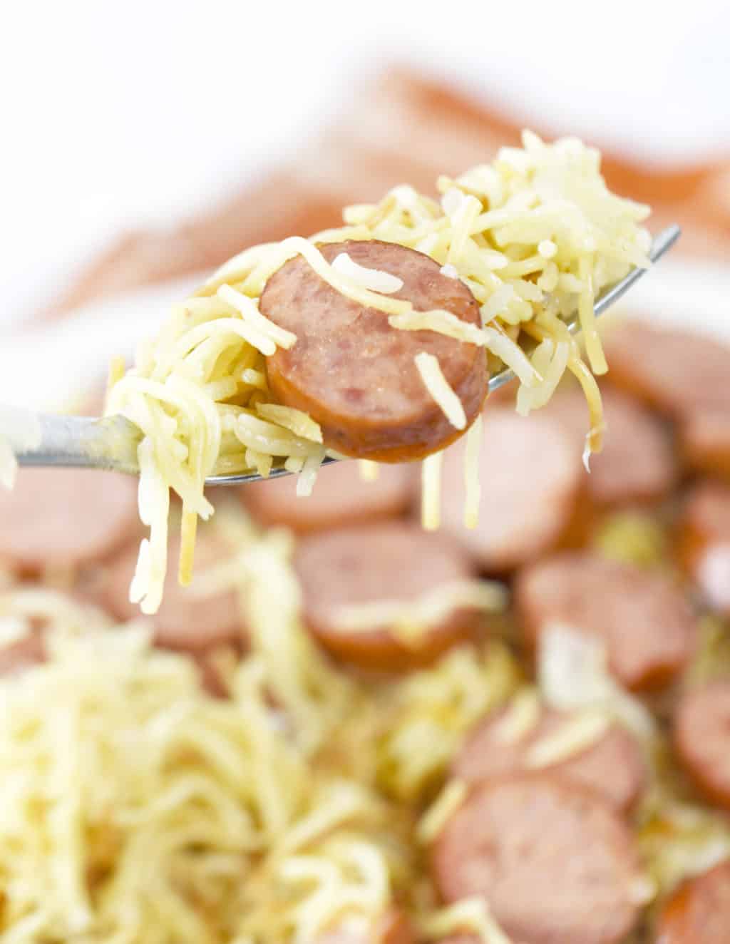 Smoked Turkey Sausage and Vermicelli Rice Pilaf ⋆ Sprinkle Some Fun