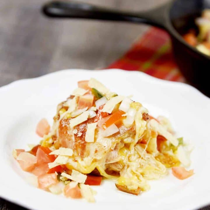 4 Cheese Mexican Bacon Wrapped Chicken Thighs ⋆ Sprinkle Some Fun