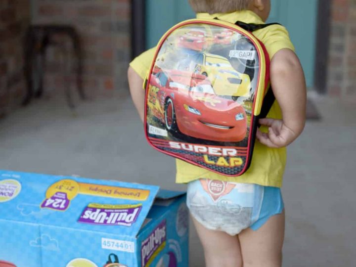 Our Potty Training Back Pack List ⋆ Sprinkle Some Fun