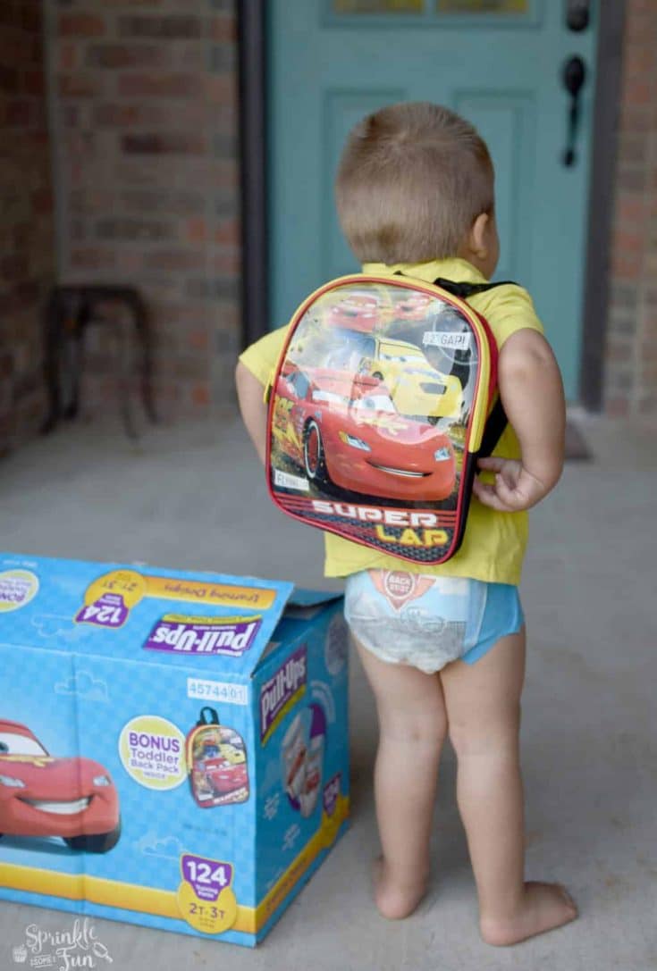 Our Potty Training Back Pack List ⋆ Sprinkle Some Fun