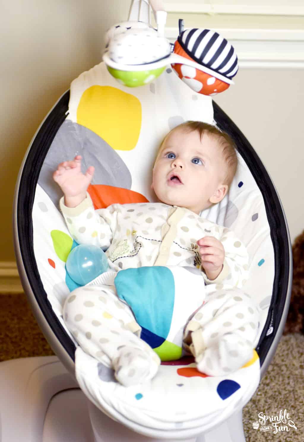 mamaRoo Infant Seat · Review from a 5th Time Mom ⋆ Sprinkle Some Fun