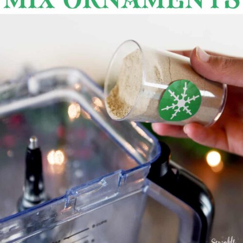 DIY Frozen Coffee Mix Ornaments ⋆ Sprinkle Some Fun