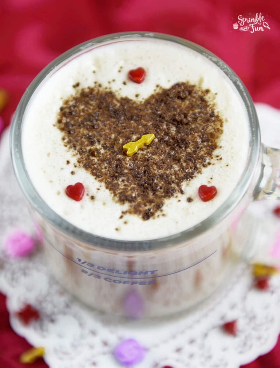 Valentine Latte Art ⋆ Sprinkle Some Fun