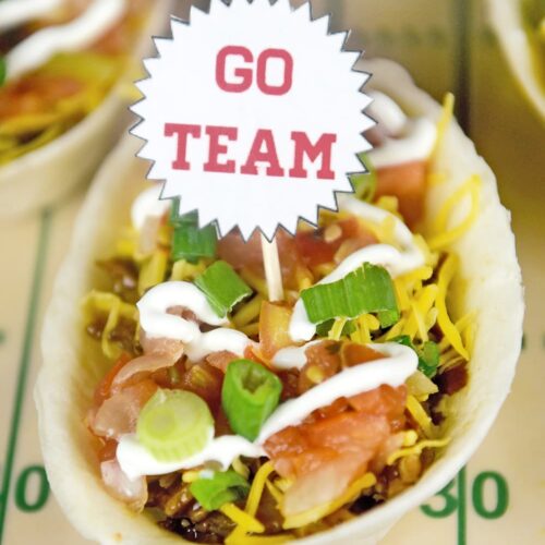 Barbecue Brisket Mini Taco Boats ⋆ Sprinkle Some Fun