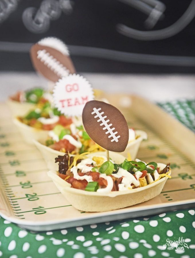 Barbecue Brisket Mini Taco Boats ⋆ Sprinkle Some Fun