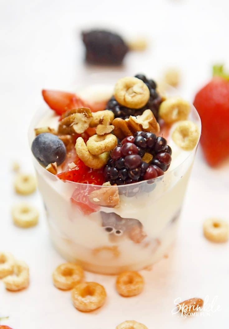 Honey Nut Berry Parfait & Box Tops ⋆ Sprinkle Some Fun