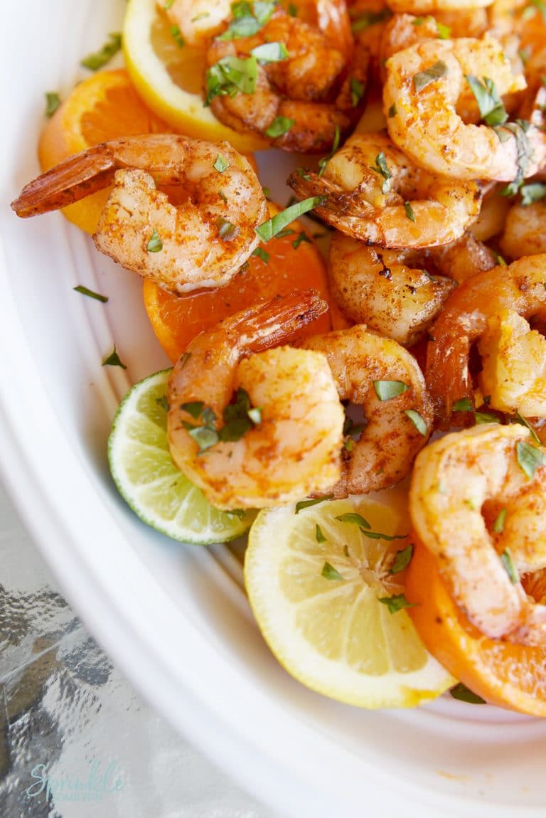 Citrus Basil Shrimp ⋆ Sprinkle Some Fun